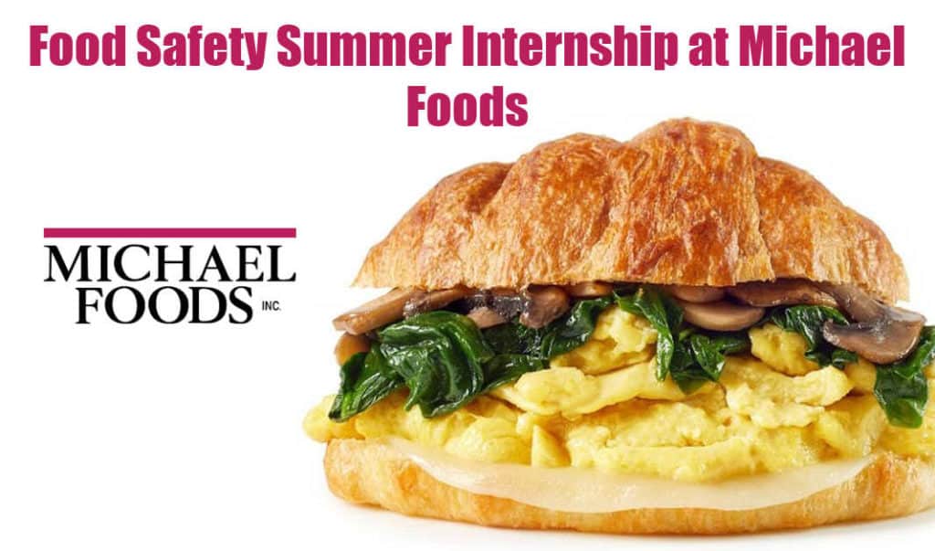 Food Safety Summer Internship at Michael Foods - Apply Online