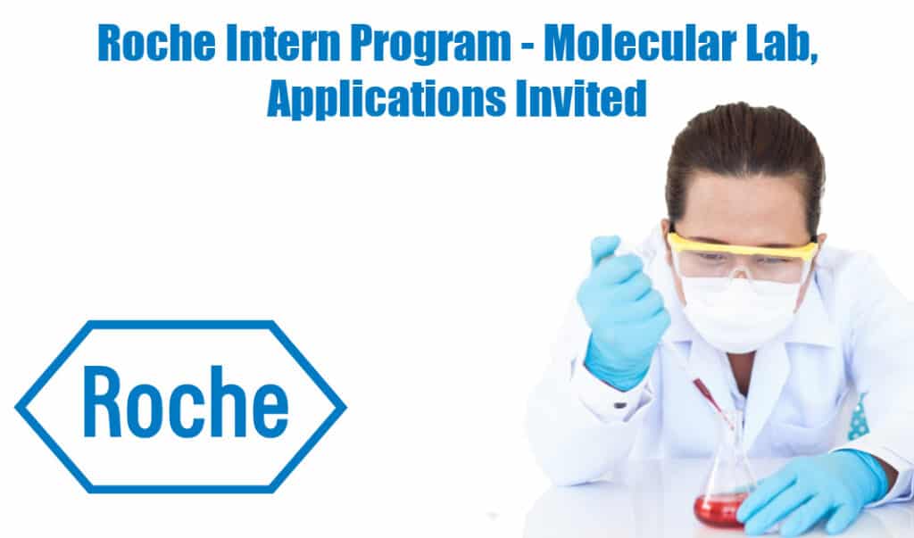 Roche Intern Program Molecular Lab, Applications Invited