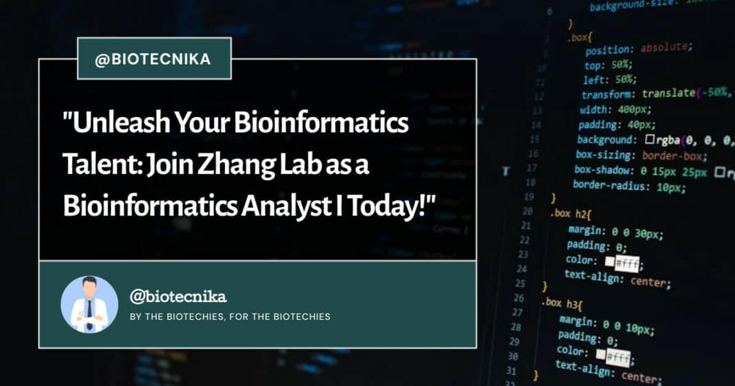 Children's National Bioinformatics Analyst Job - Apply Online