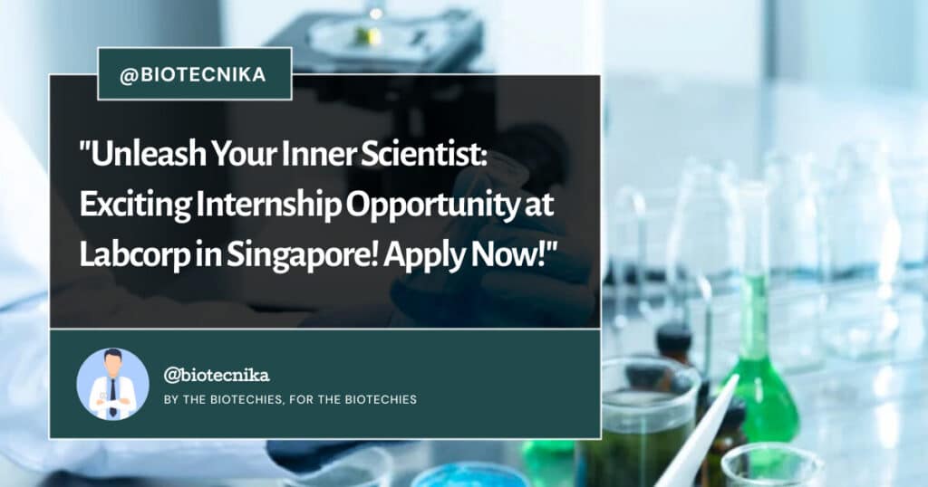 Exciting Internship Opportunity at Labcorp! Apply Now!