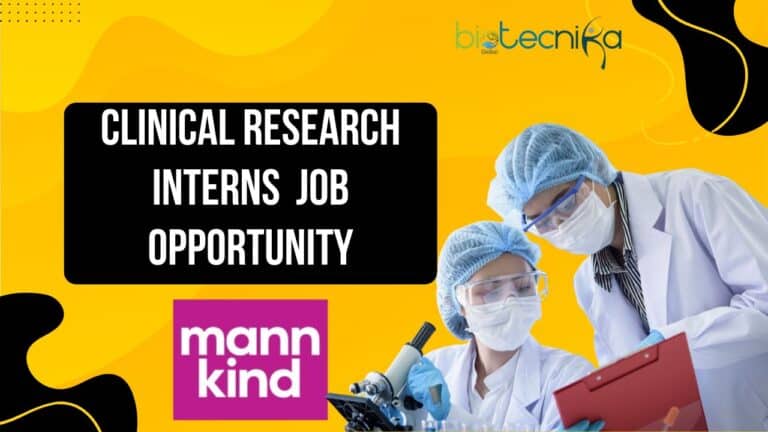 Clinical Research Interns MannKind Corporation - Hands-On Experience ...