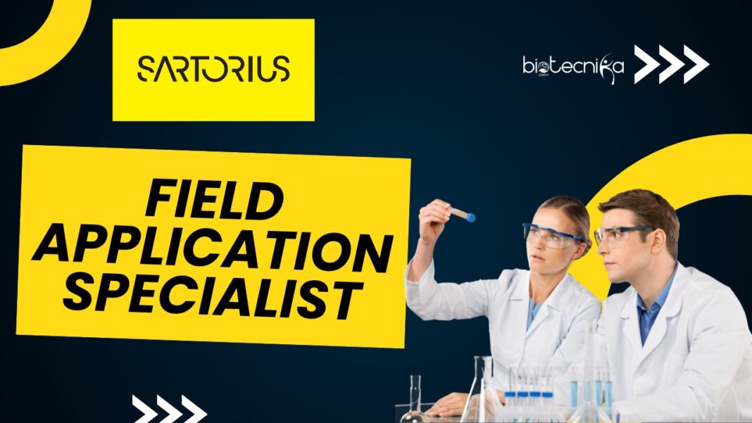Sartorius Field Application Specialist Position - Apply Now ...