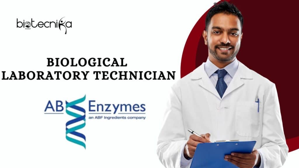 Biological Laboratory Technician Job Role at AB Enzymes