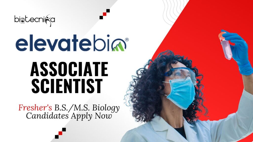 ElevateBio Associate Scientist Job