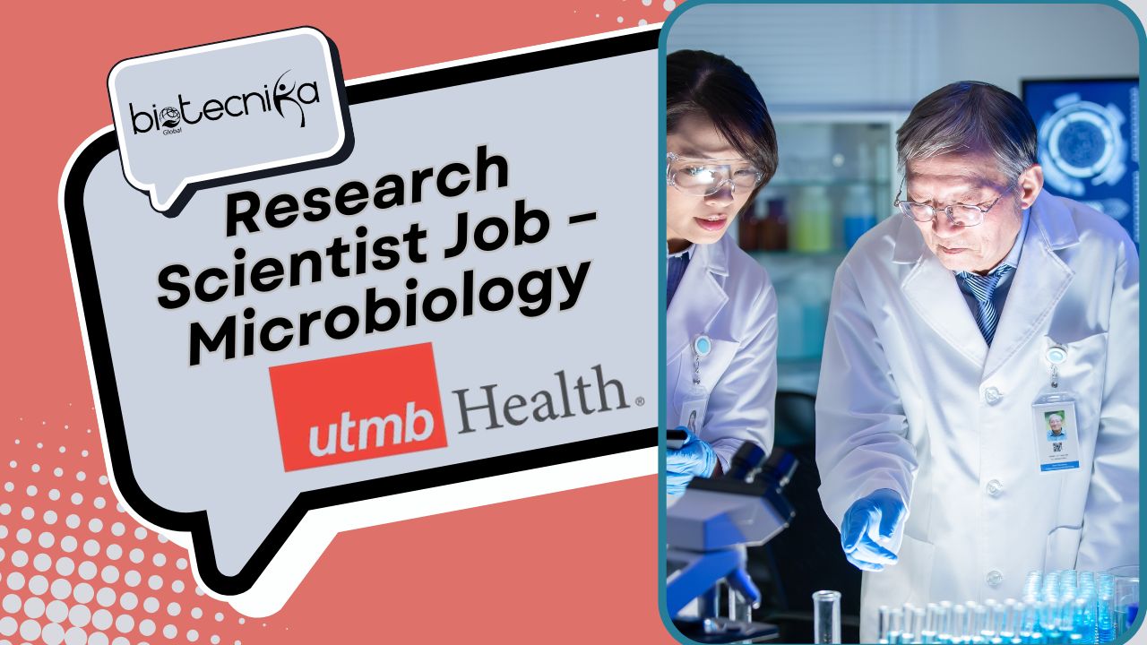 Research Scientist Job – Microbiology