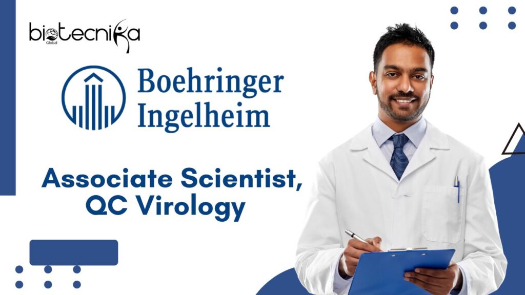Associate Scientist QC Virology Job at Boehringer Ingelheim