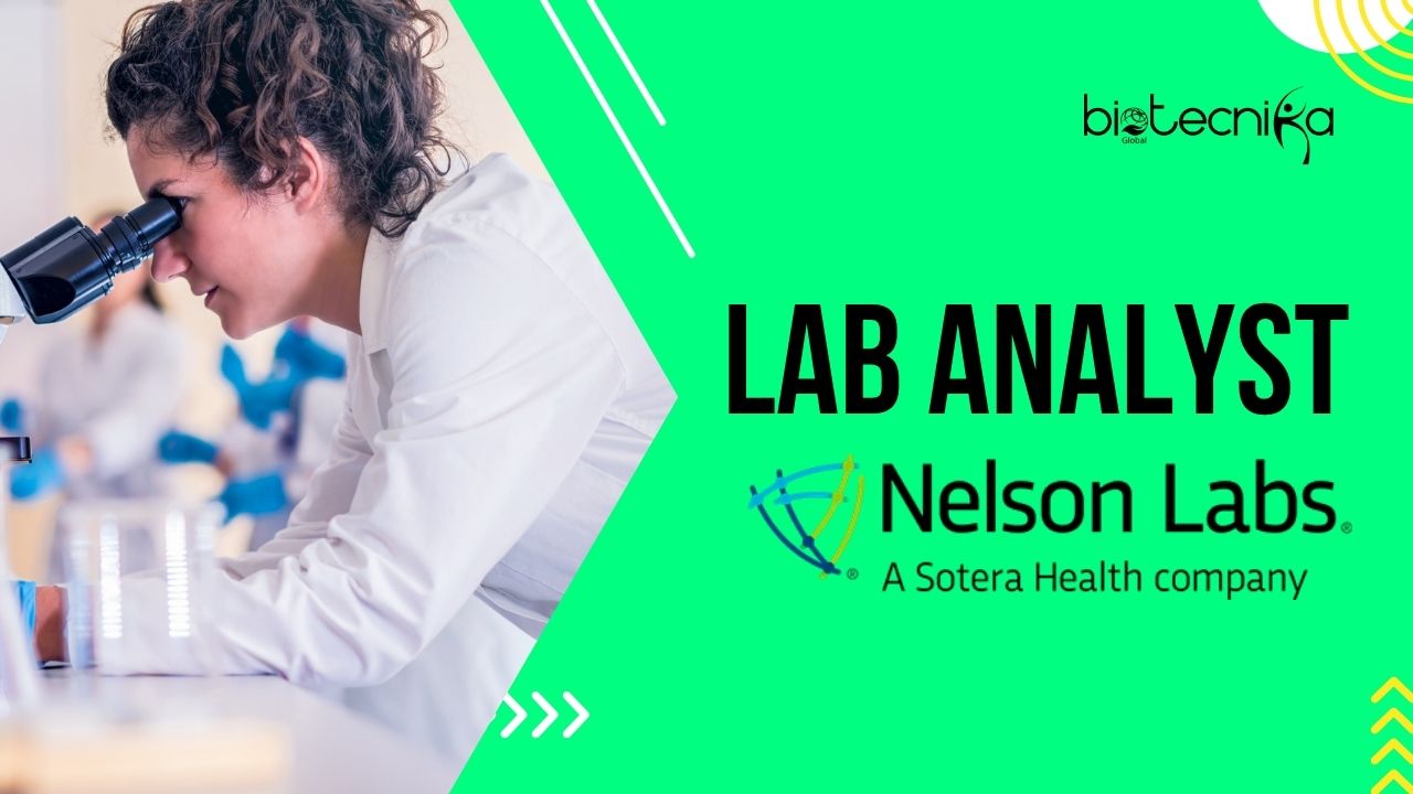 Lab Analyst Job at Nelson Labs