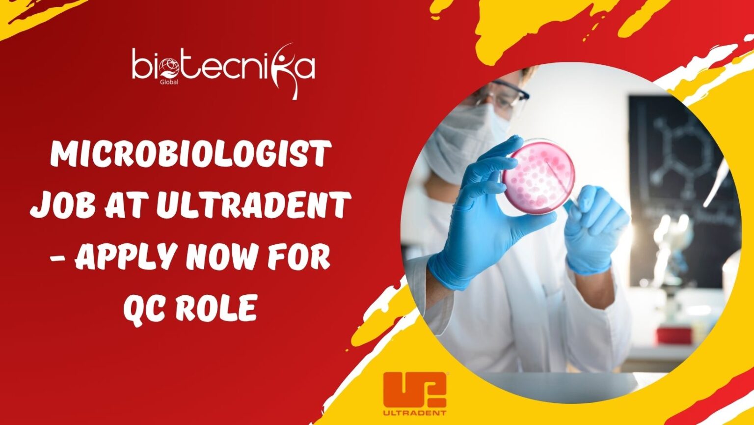 Microbiologist job at Ultradent - Apply Now for QC Role