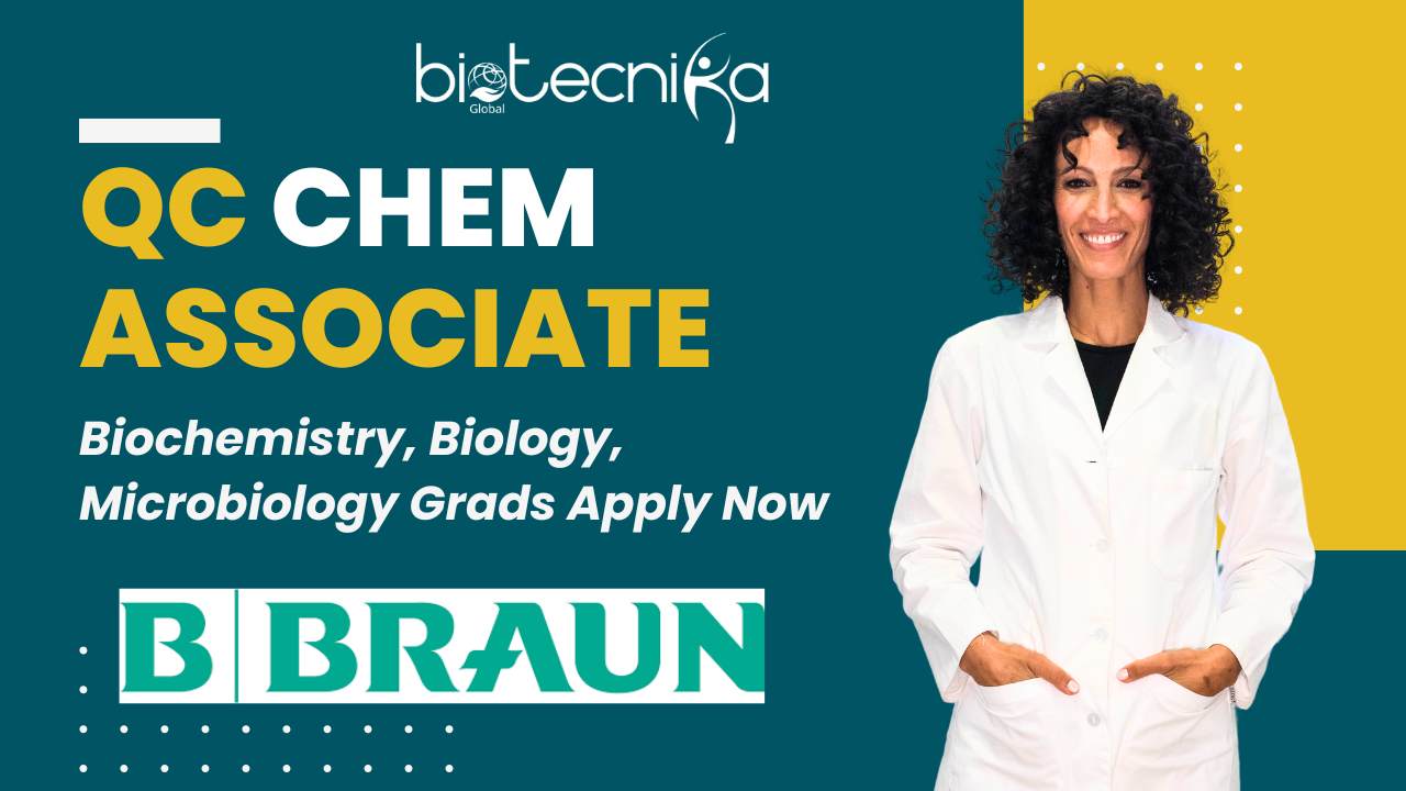 QC Chem Associate B. Braun Job – Apply in Irvine, CA