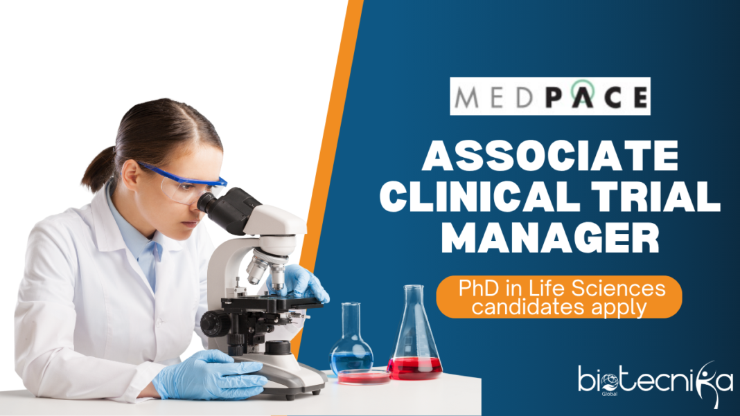 PhD Life Science Job - Associate Clinical Trial Manager position