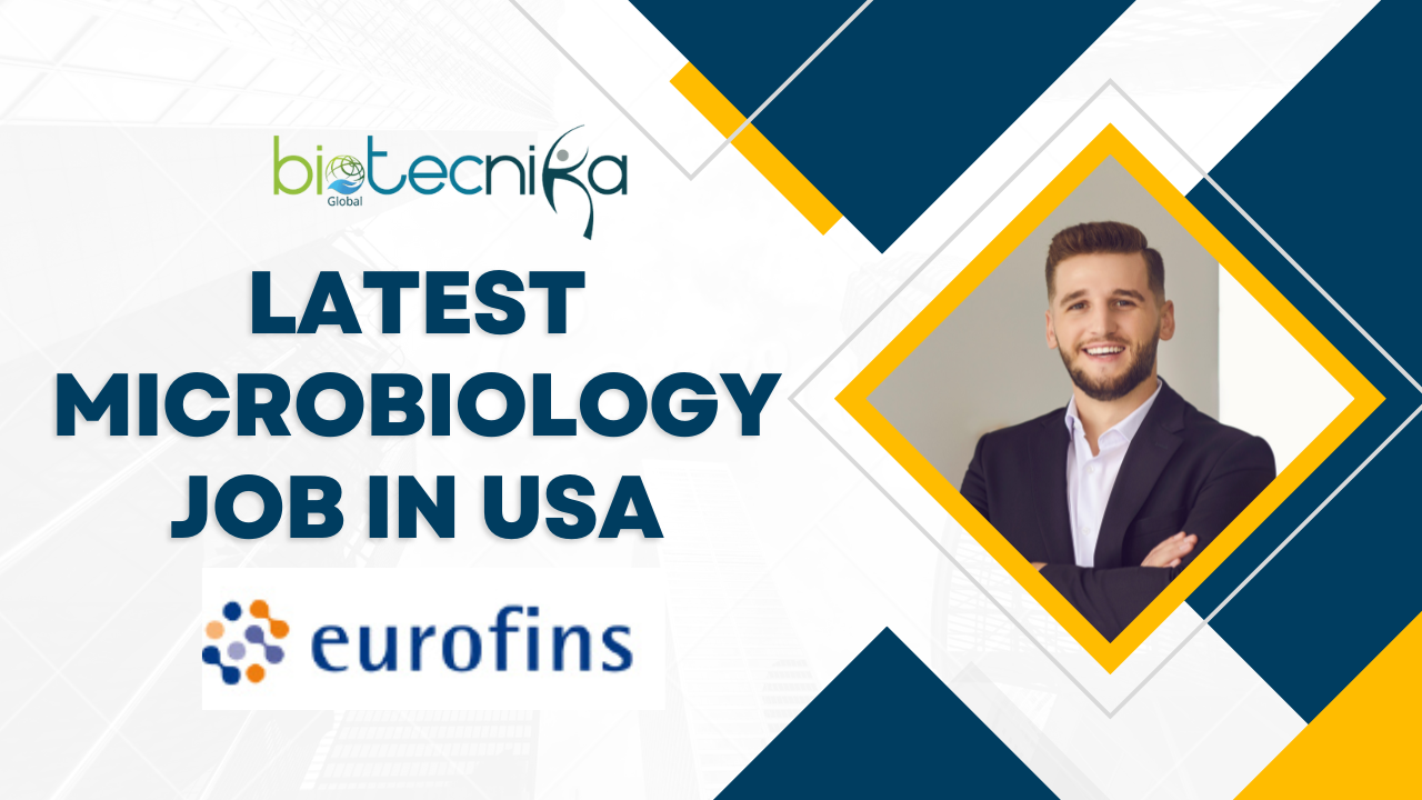Latest Microbiology Job in USA – Scientist Job at Eurofins