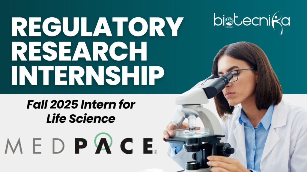 Medpace Fall 2025 Regulatory Internships – Apply Now