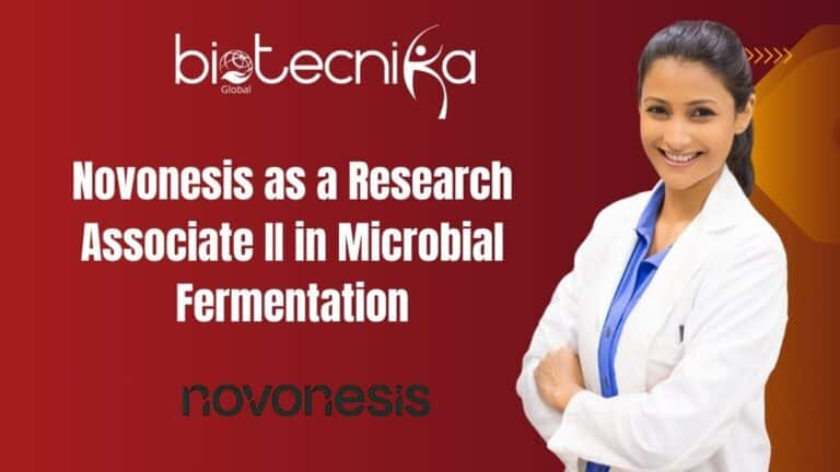 Research Associate Microbial Fermentation - at Novonesis