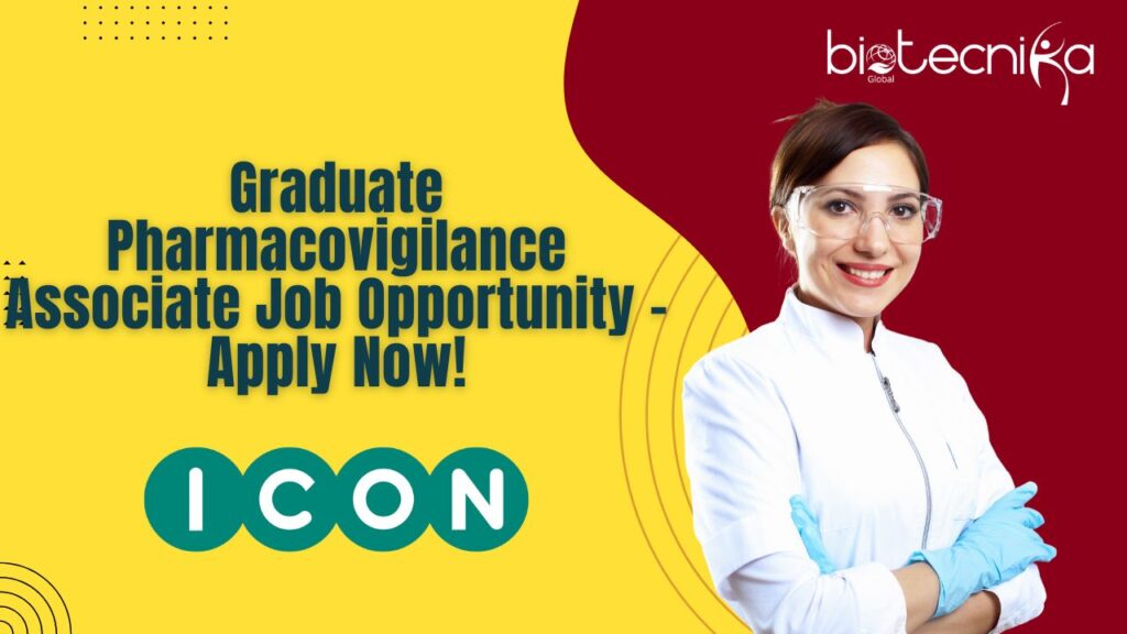 ICON Pharmacovigilance Associate Job, Apply Now!