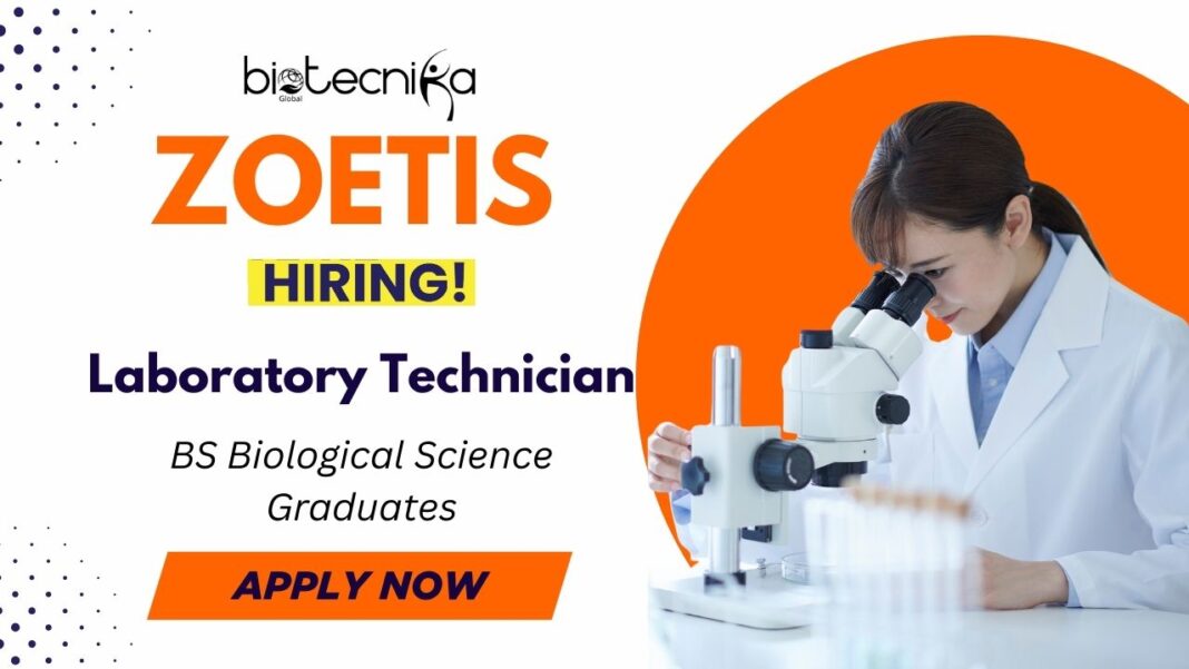 Laboratory Technician Job at Zoetis | BS Graduates Apply