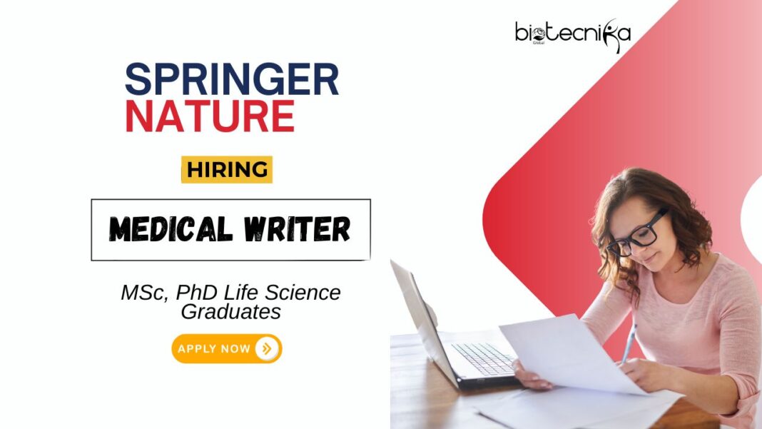 Life Science Jobs at Springer Nature | Apply Now