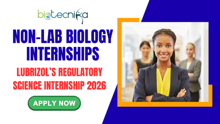 Non-lab Biology Internship - Lubrizol Regulatory Science Internship