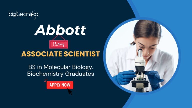 BS Biology Jobs Abbott - Biology Scientist Jobs