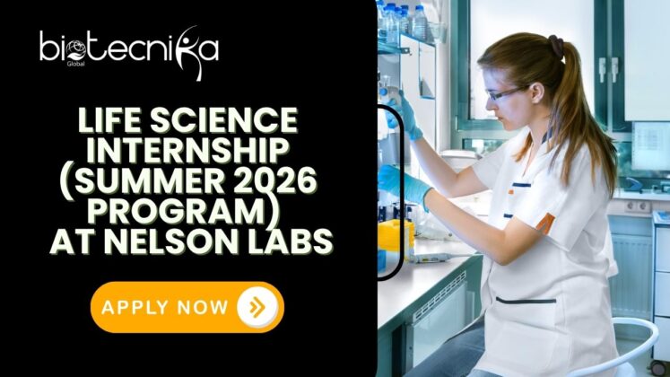 Life Science Internship | Lab Analyst Job at Nelson Labs