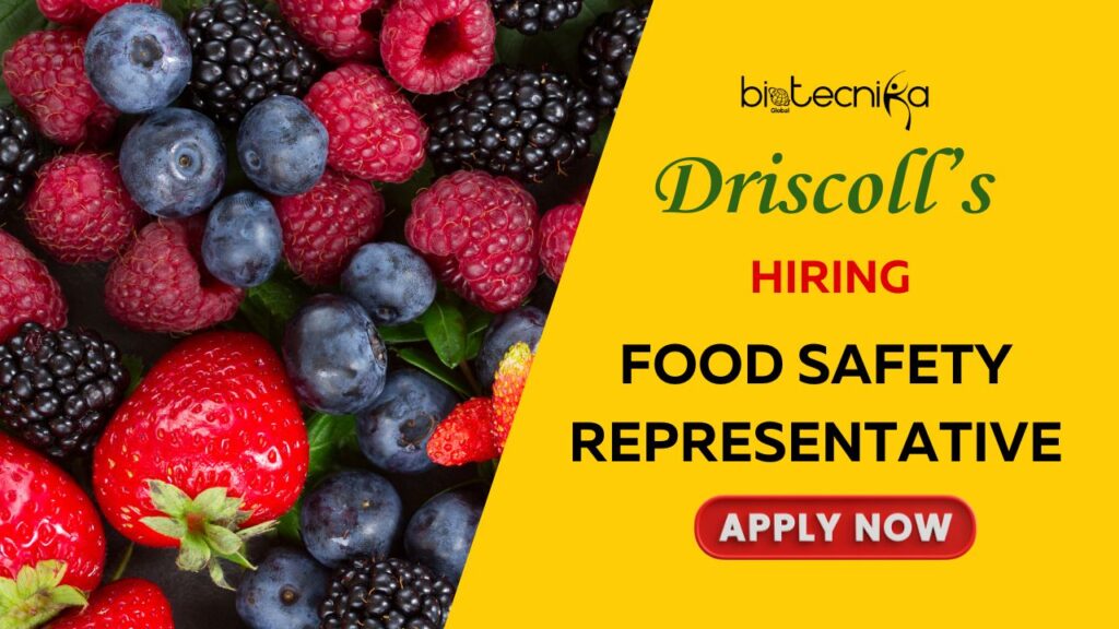 Food Science Jobs | Apply Now at Driscoll