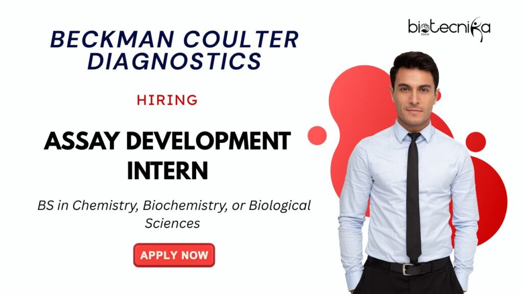 Biochemistry Job | Beckman Coulter Careers