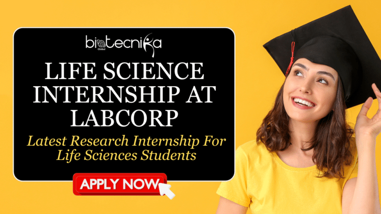 Life Science Internship at Labcorp | Latest Research Internship