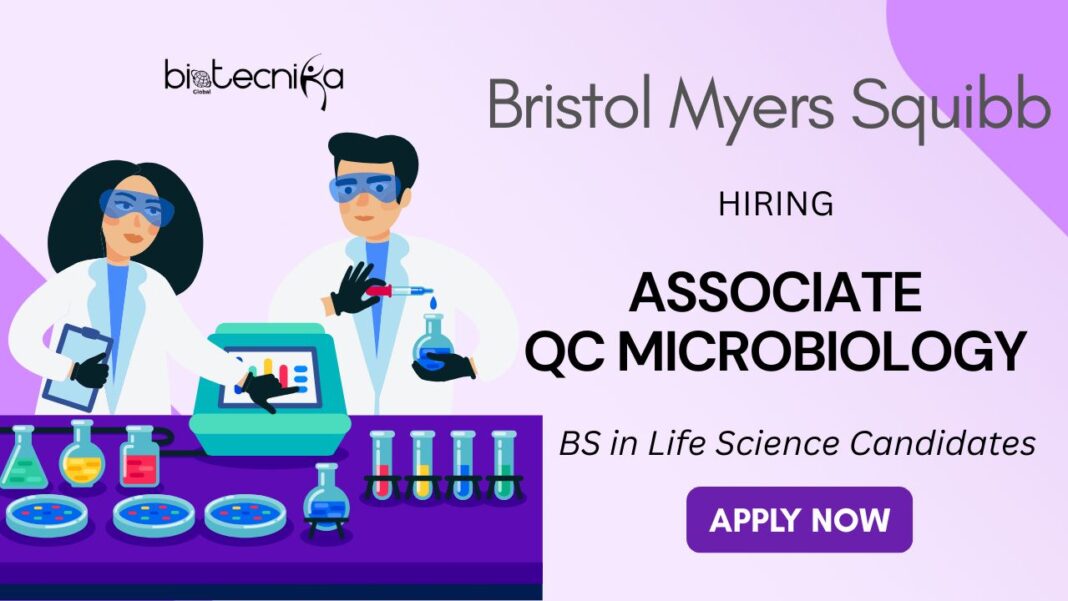 Microbiology Jobs | Apply at Bristol Myers Squibb Now