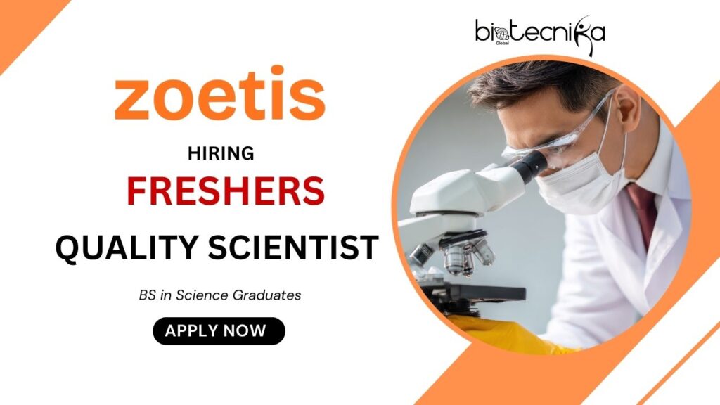 Quality Assurance Jobs for Freshers | Apply at Zoetis Careers