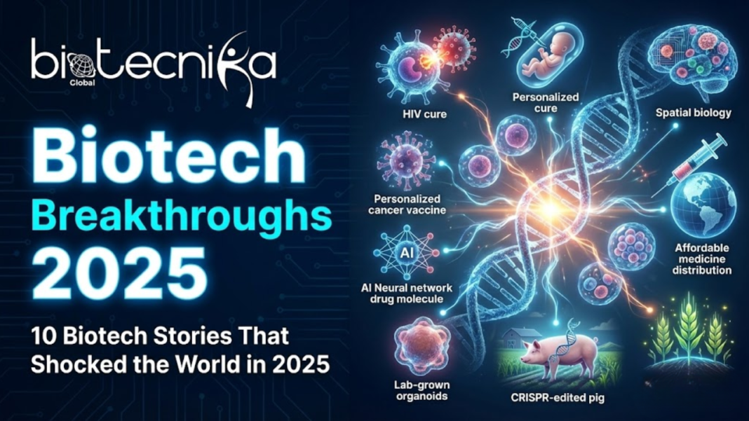 Biotech Breakthroughs in 2025: 10 Amazing Innovations