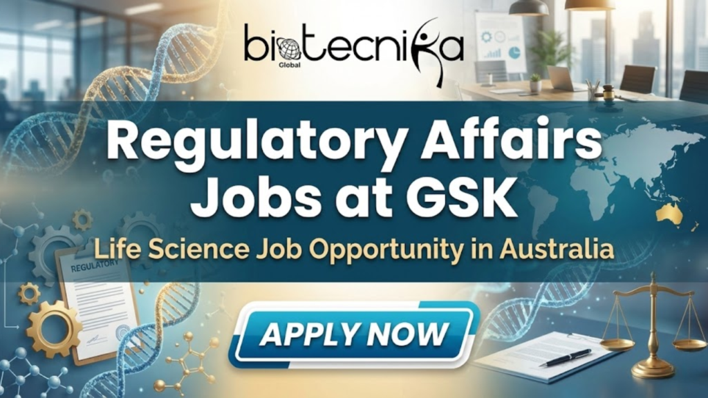 Regulatory Affairs Jobs at GSK | Life Science Jobs in Australia