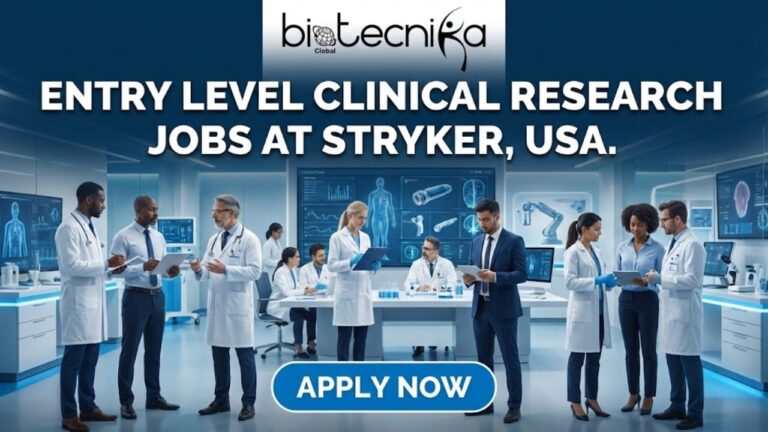 Clinical Research Jobs at Stryker | Entry level Remote Jobs