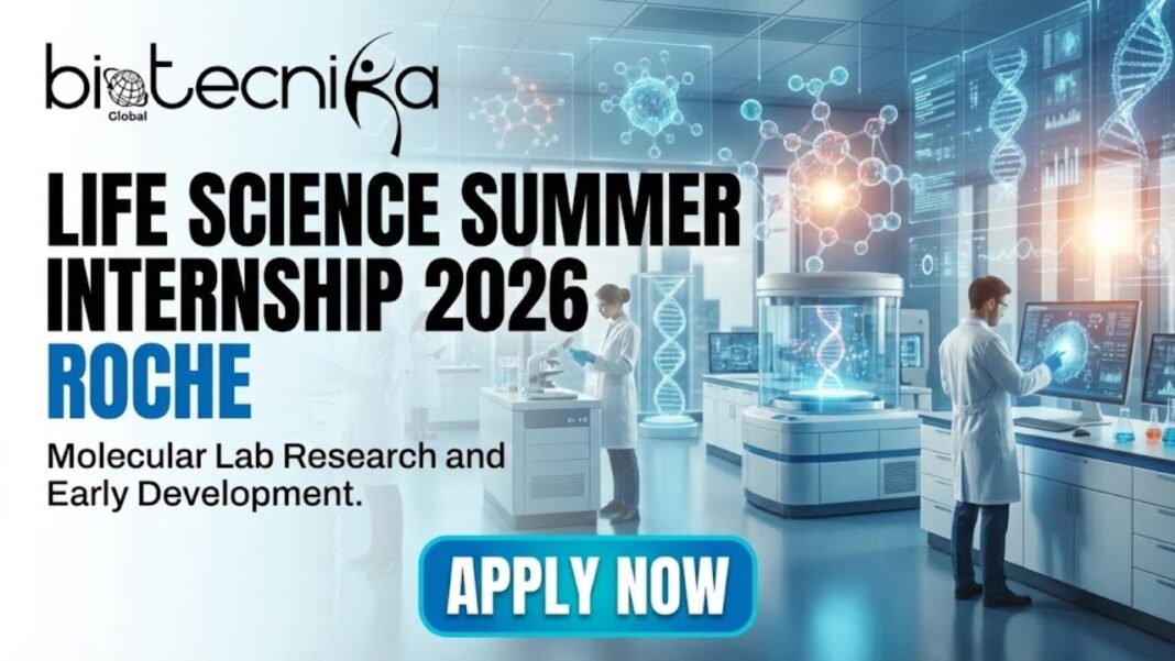 Summer Internship in Life Science | Apply at Roche