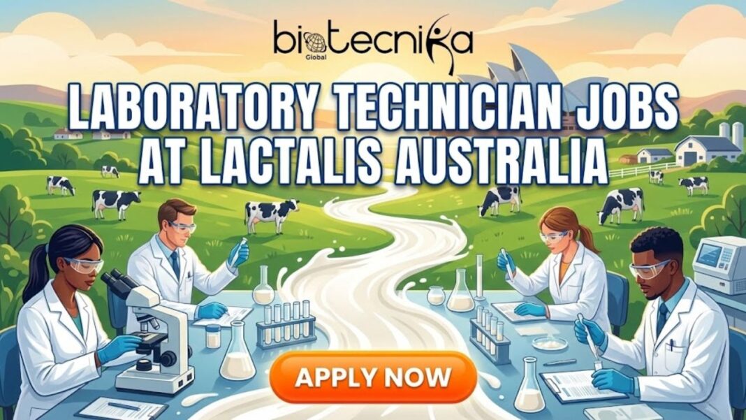Laboratory Technician Jobs at Lactalis Australia | Apply Now
