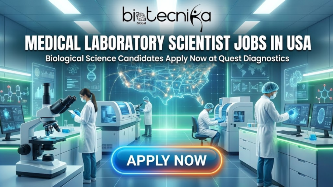 Medical Laboratory Scientist Jobs in USA | Quest Diagnostics