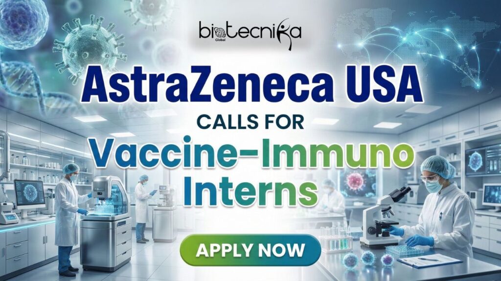 Internship 2026 - at AstraZeneca USA | Apply Now