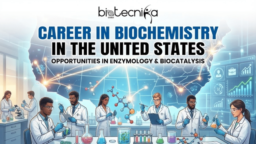 Career in Biochemistry in the US: Enzymology & Biocatalysis