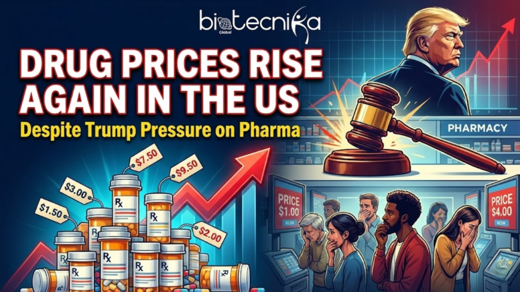 Drug Prices Rise Again in US Despite Trump Pressure on Pharma