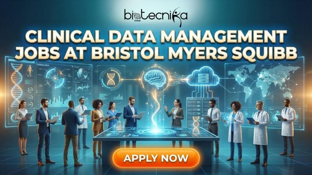 Clinical Data Manager Job Opportunity at Bristol Myers Squibb!
