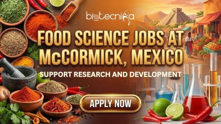 Food Science Jobs at McCormick, Mexico | Apply Now