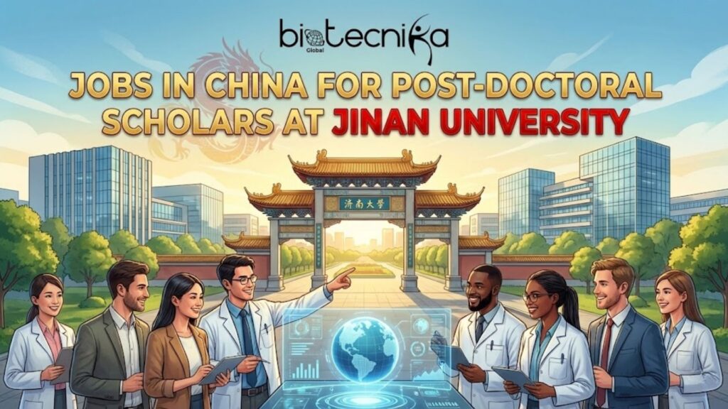 Post doctoral Scholar Opportunity In China | Apply Now