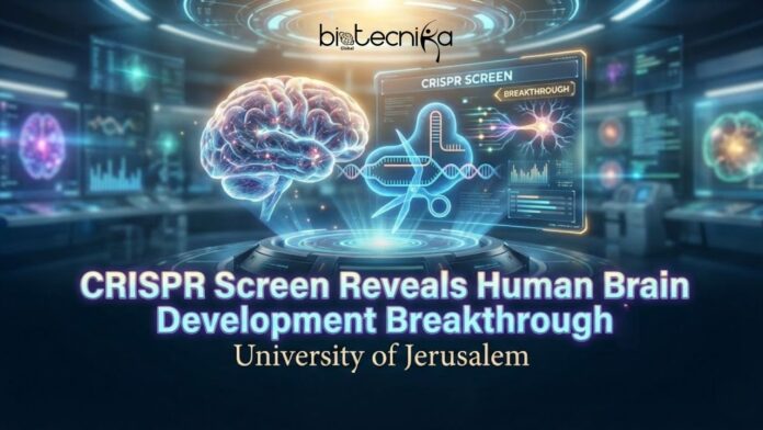 CRISPR Screen Reveals Human Brain Development