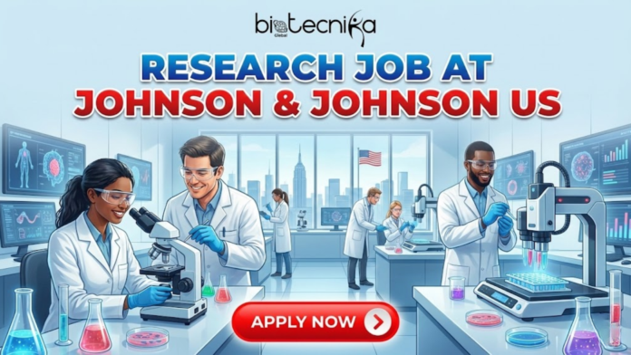 Research Job at Johnson & Johnson US | Apply Now
