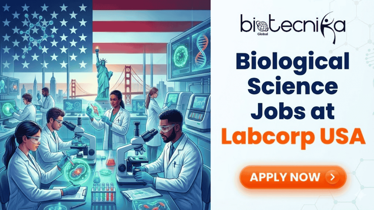 Latest Biological Science Jobs at Labcorp USA | Don't Miss It