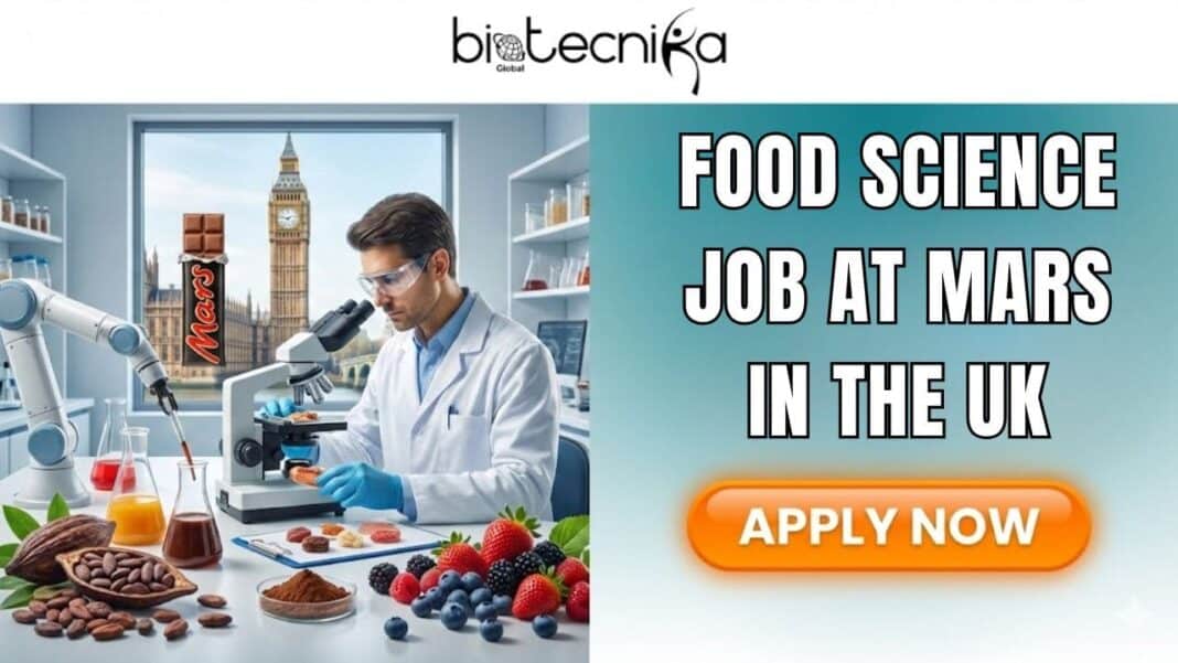 Food Science Job at Mars in the UK