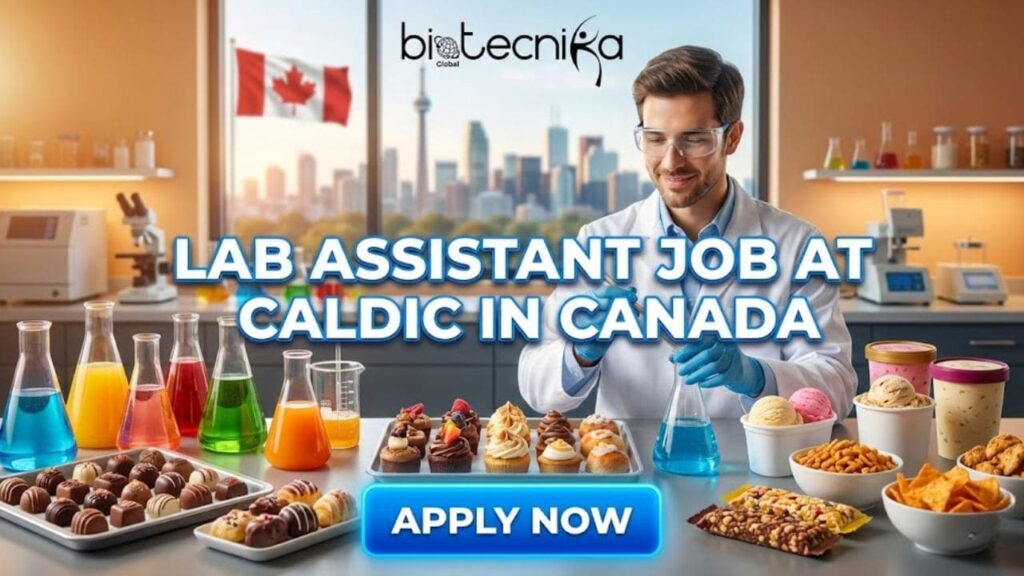 Lab Assistant Job at Caldic in Canada | Apply Now!