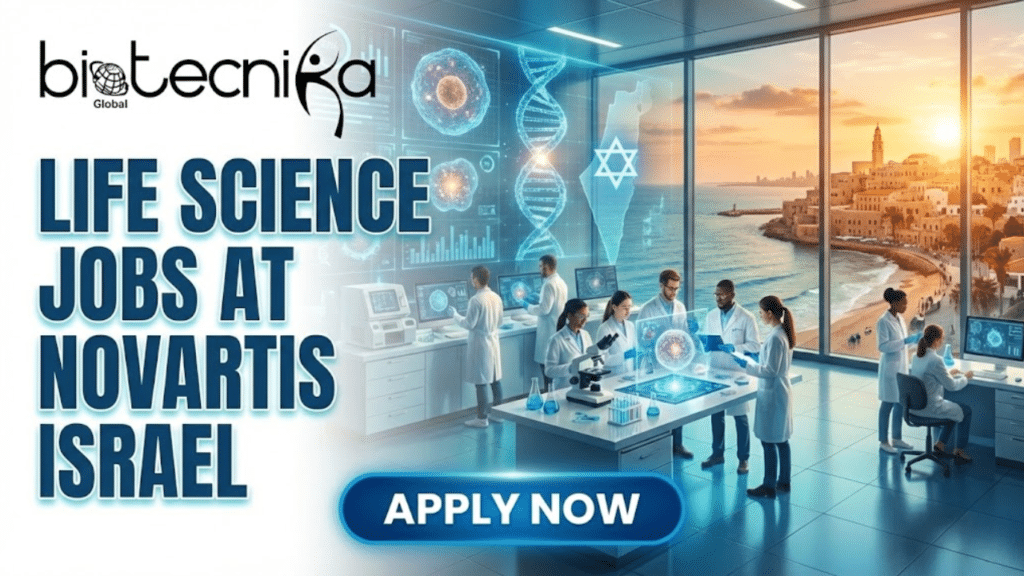Top Life Science Jobs in Israel 2026 | Work at Novartis