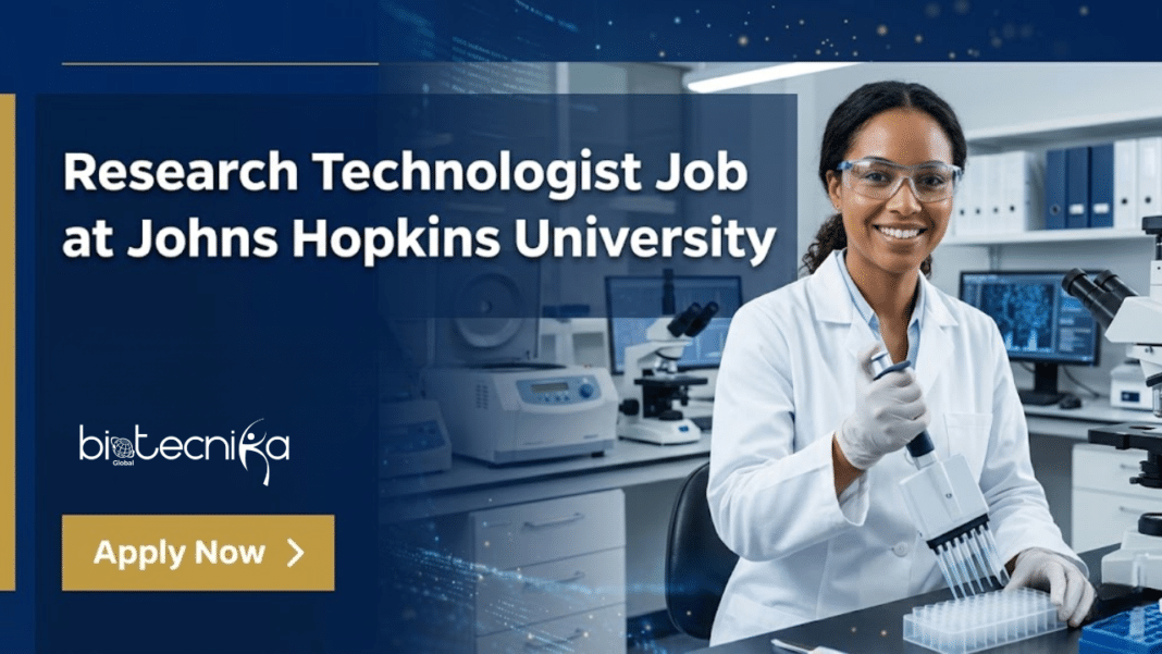 Research Job at Johns Hopkins University | Earn Upto $26.25 /h