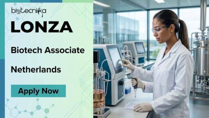 Biotech Associate Job at Lonza Netherlands | Apply Today
